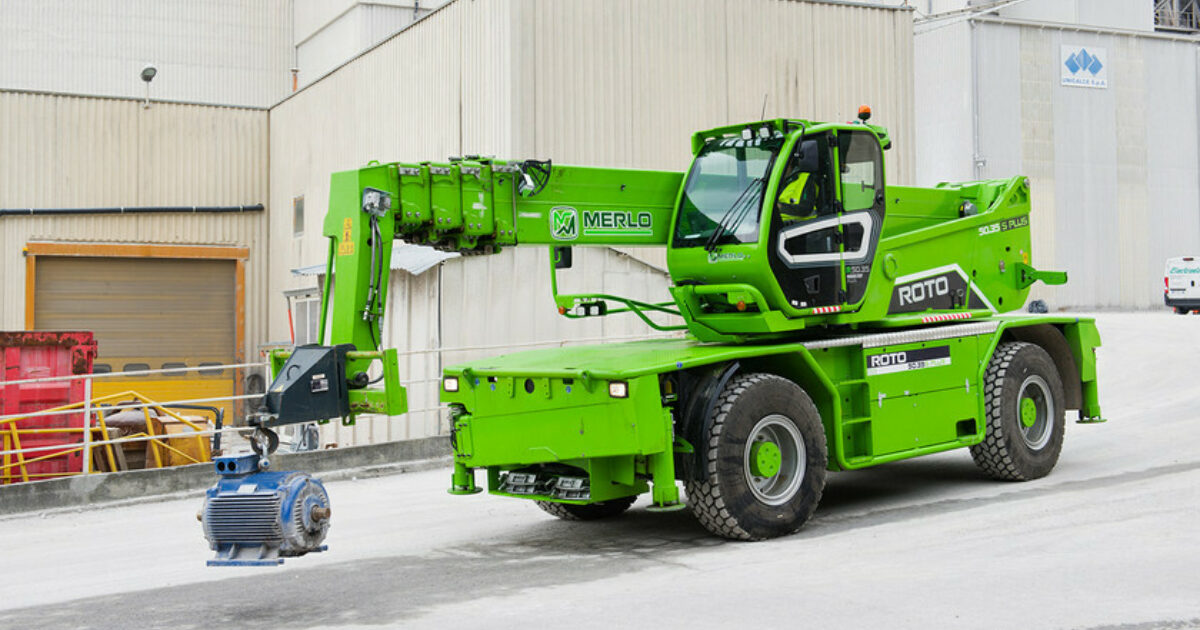 Merlo Roto 70.28 S PLUS rotating telehandler specs & dimensions (2022 ...