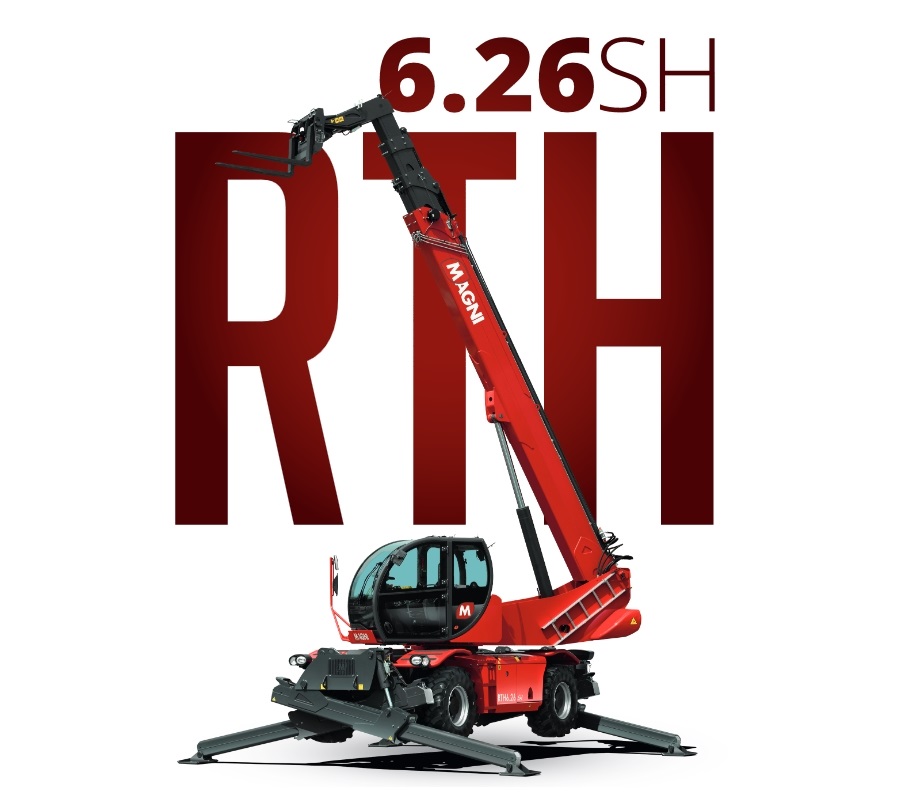MAGNI RTH 6.26 SH rotating telehandler specs & dimensions (2018 - 2024 ...