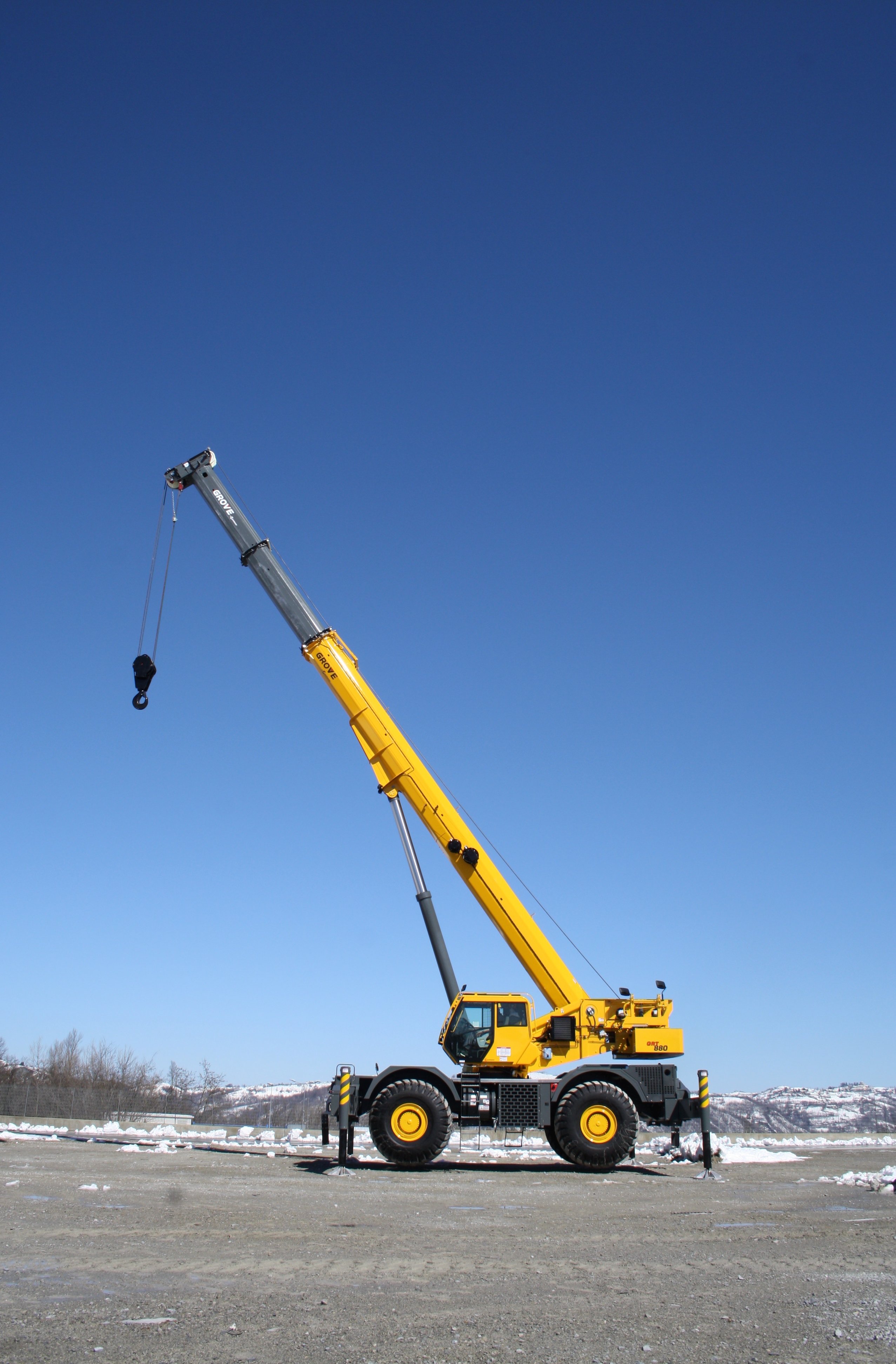Grove GRT880 crane - load chart, specs & dimensions (2017 - 2025 ...