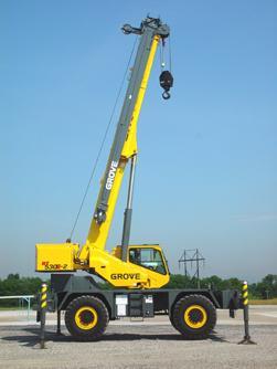 Grove RT530E-2 crane - load chart, specs & dimensions (2007 - 2026 ...