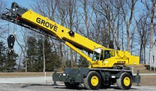 Grove RT 600 E crane - load chart, specs & dimensions (2003 - 2008 ...
