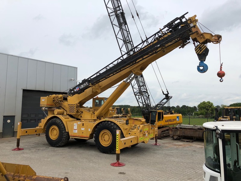 Grove RT 9100 crane - load chart, specs & dimensions (2003 - 2004 ...