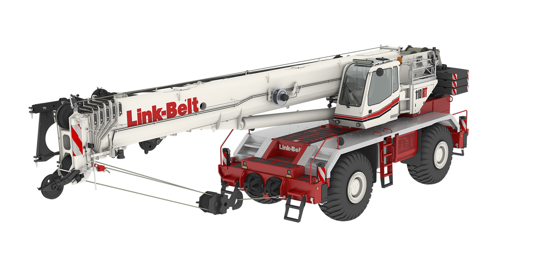 Link-Belt RTC-80110 Series II crane - load chart, specs & dimensions ...