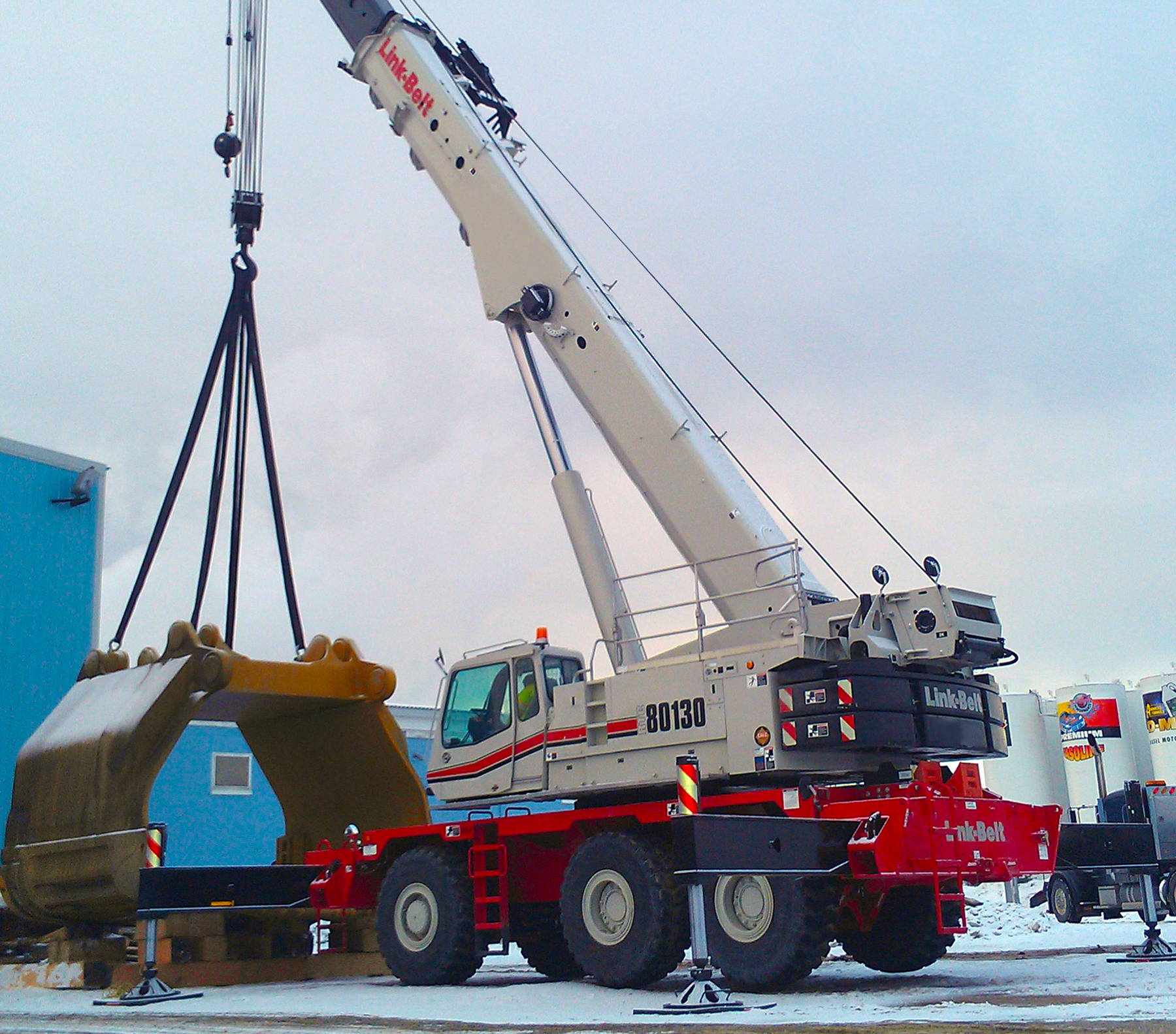 Link-Belt RTC-80130 Series II crane - load chart, specs & dimensions ...