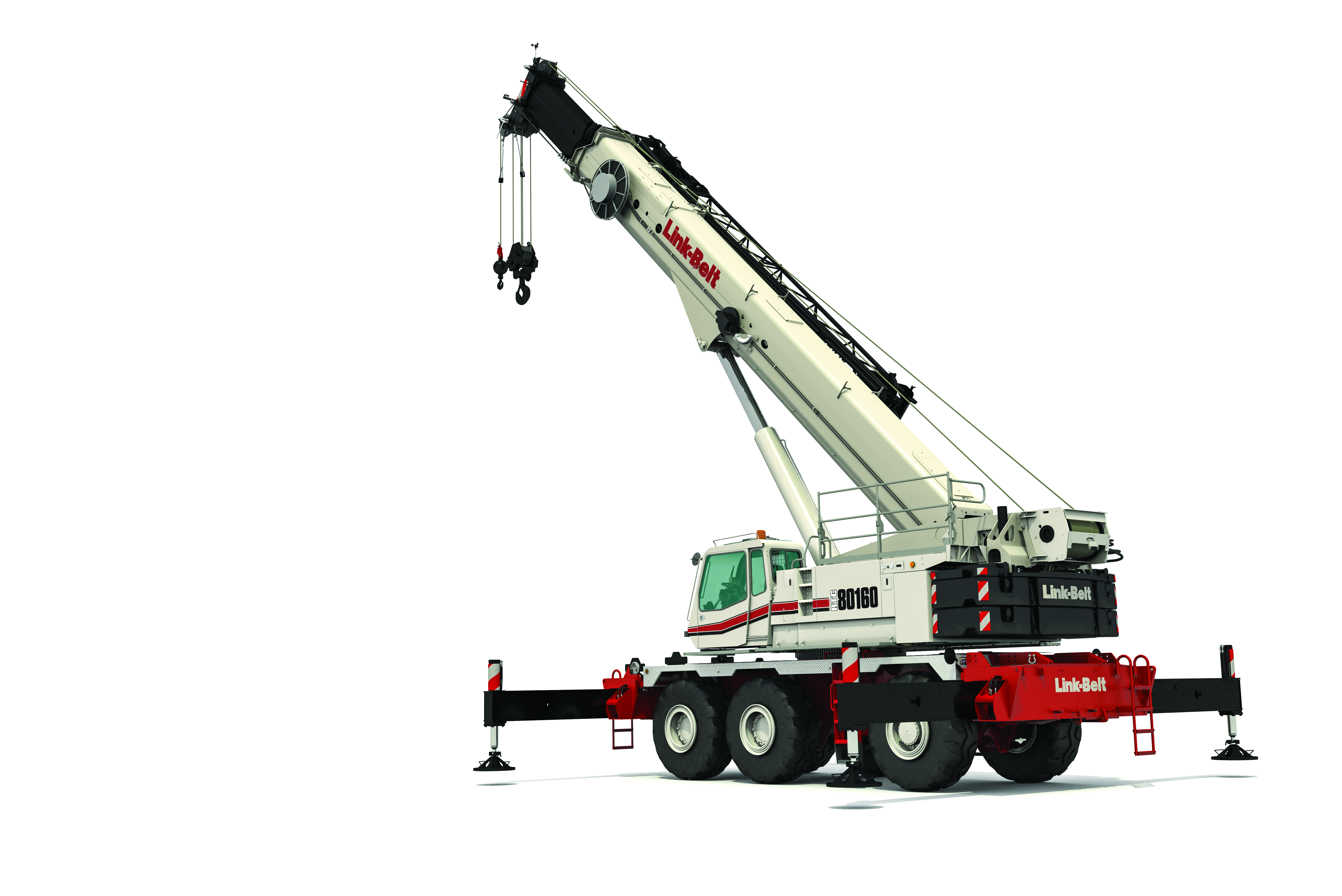 Link-Belt RTC-80160 Series II crane - load chart, specs & dimensions ...