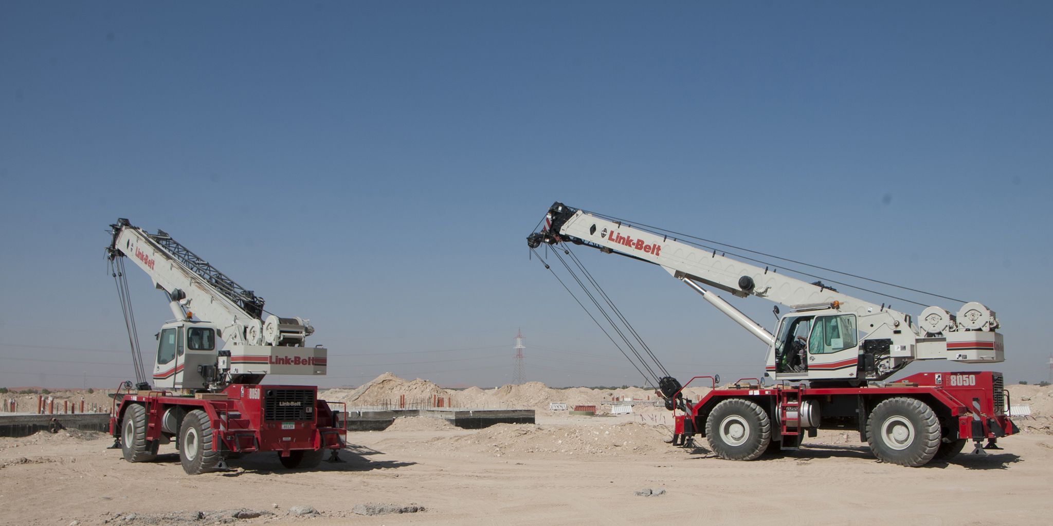 Link-Belt RTC-8050 Series II crane - load chart, specs & dimensions ...