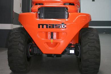 Mast Explorer H 25 DA rough terrain forklift specs & dimensions (2008 ...