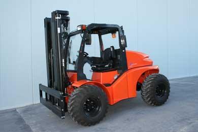 Mast Explorer H 35 DA rough terrain forklift specs & dimensions (2008 ...
