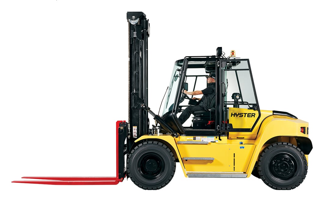 Hyster H210XD48 rough terrain forklift specs (2021 - 2025) | LECTURA Specs