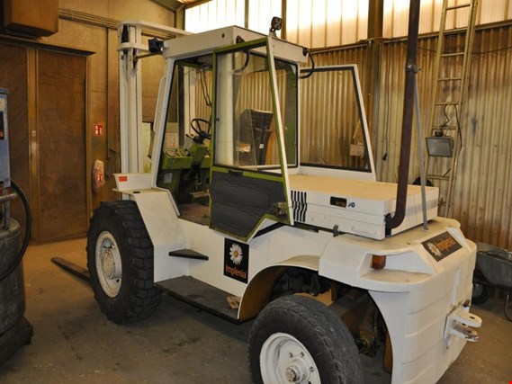 Unitrac ST 50 rough terrain forklift specs & dimensions (1991 - 1998 ...