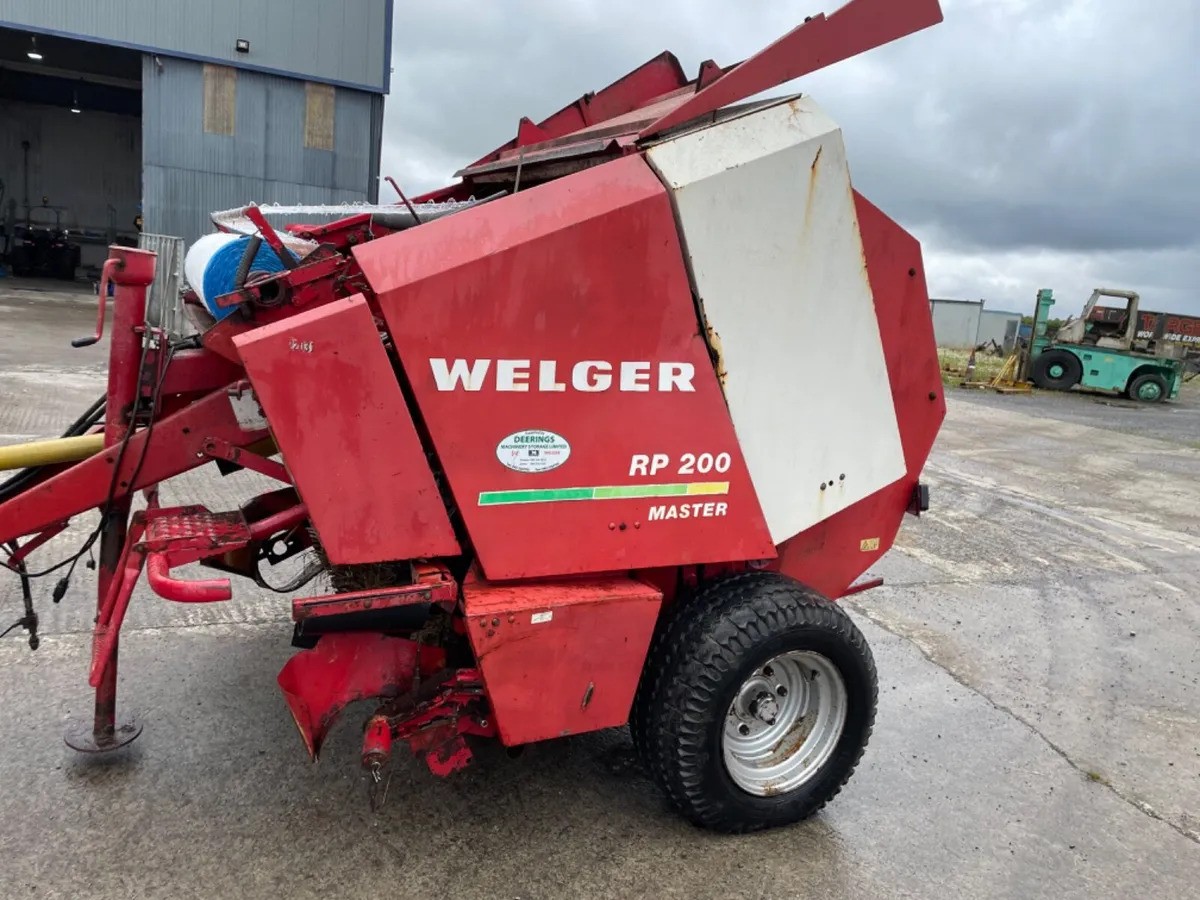 Welger RP 200 Specifications & Technical Data (1996-1997) | LECTURA Specs