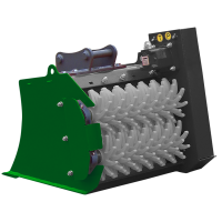 Hydra Ram HBS-140M Screening Bucket Specs (2020 - 2025) | LECTURA Specs