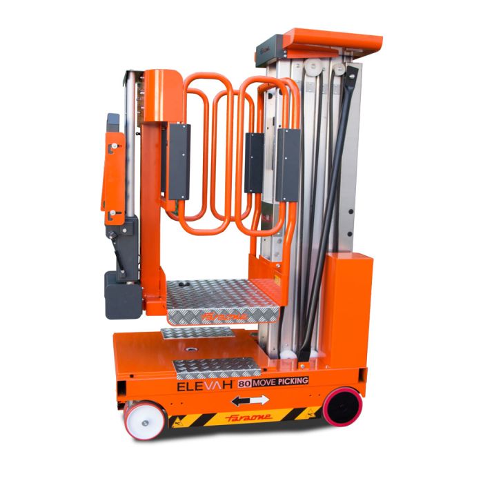 Faraone Elevah 80 ES Move Specs (2023 - 2025) | Single Vertical Mast Boom Lifts | LECTURA Specs