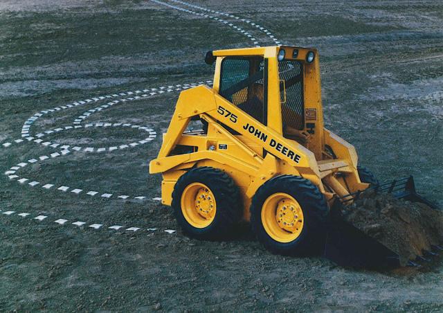 John Deere Construction 570 Skid Steer Specs & Dimensions (1987 - 2021 ...
