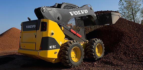 Volvo MC 115 C Skid Steer Specs & Dimensions (2013 - 2015) | LECTURA Specs