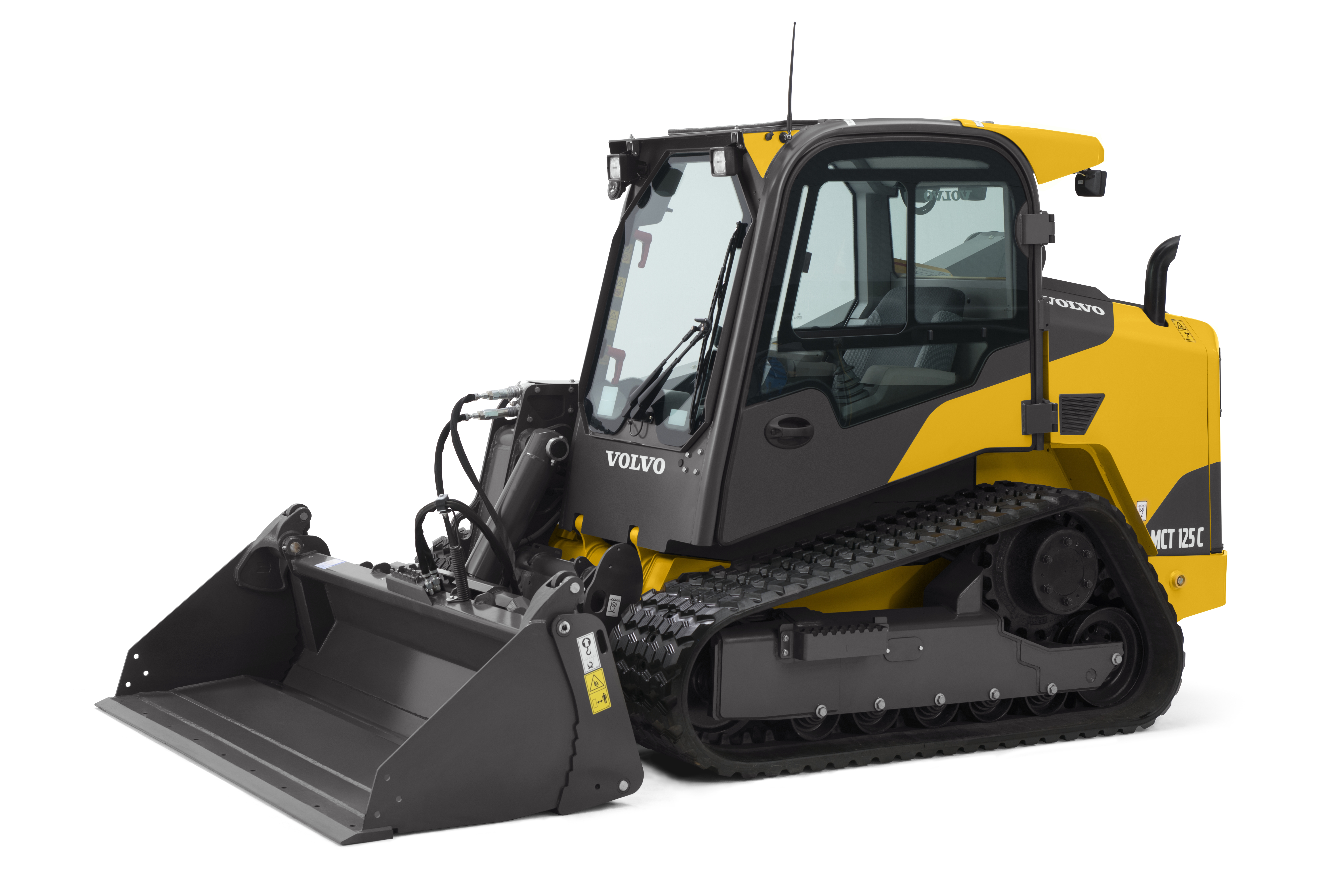 Volvo MCT 125 C Skid Steer Specs & Dimensions (2013 - 2015) | LECTURA Specs