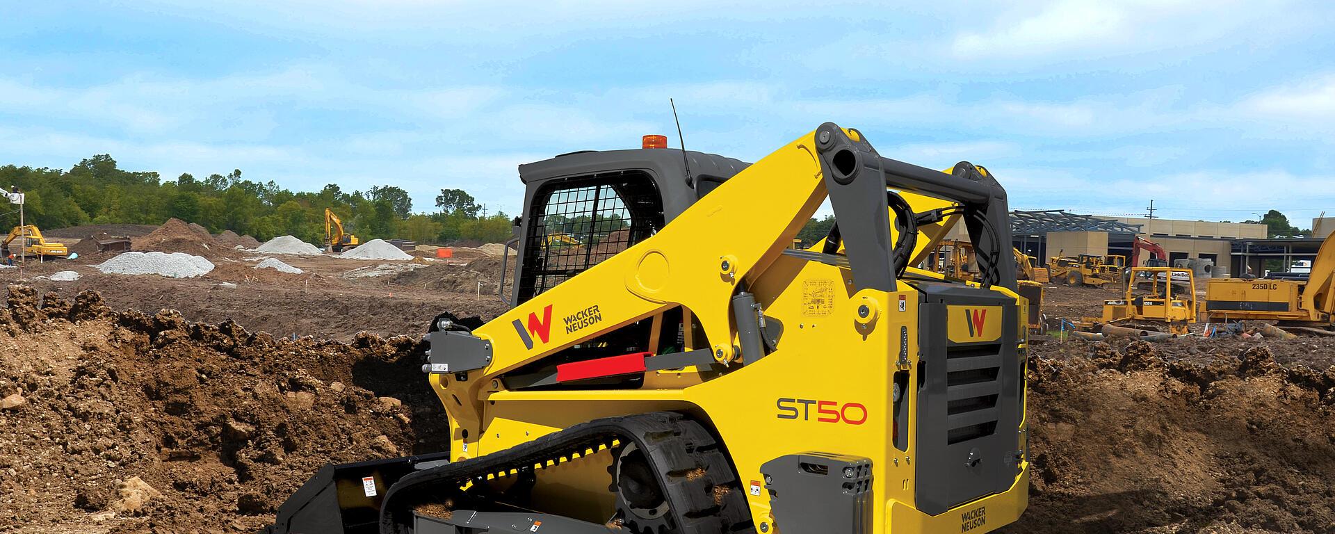 Wacker Neuson ST50 Skid Steer Specs & Dimensions (2023 - 2025 ...
