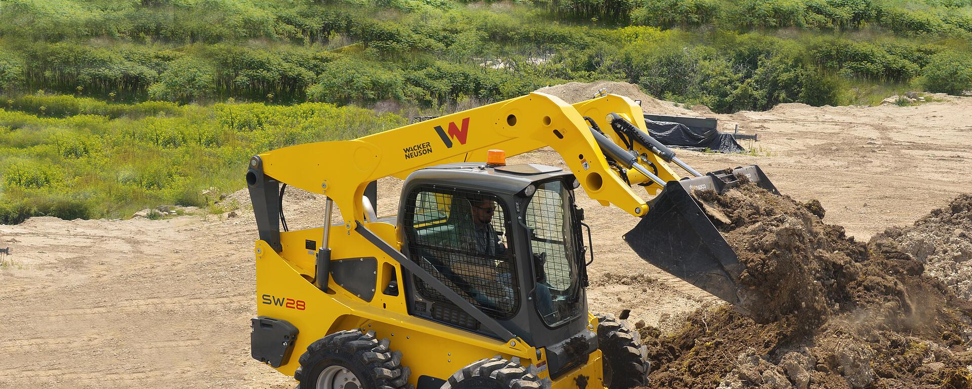 Wacker Neuson SW28 Skid Steer Specs & Dimensions (2023 - 2025 ...