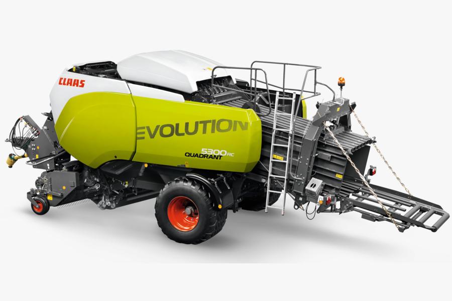 Claas Quadrant 5300 Evolution RC Tandem Specifications & Technical Data ...