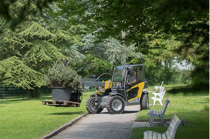 Kramer 1245 telehandler specs & dimensions (2021 - 2022) | LECTURA Specs