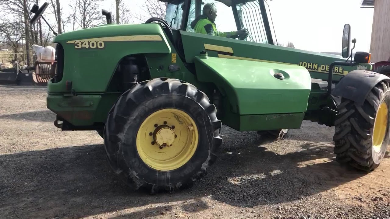 John Deere 3400 telehandler specs & dimensions (2000 - 2003) | LECTURA ...