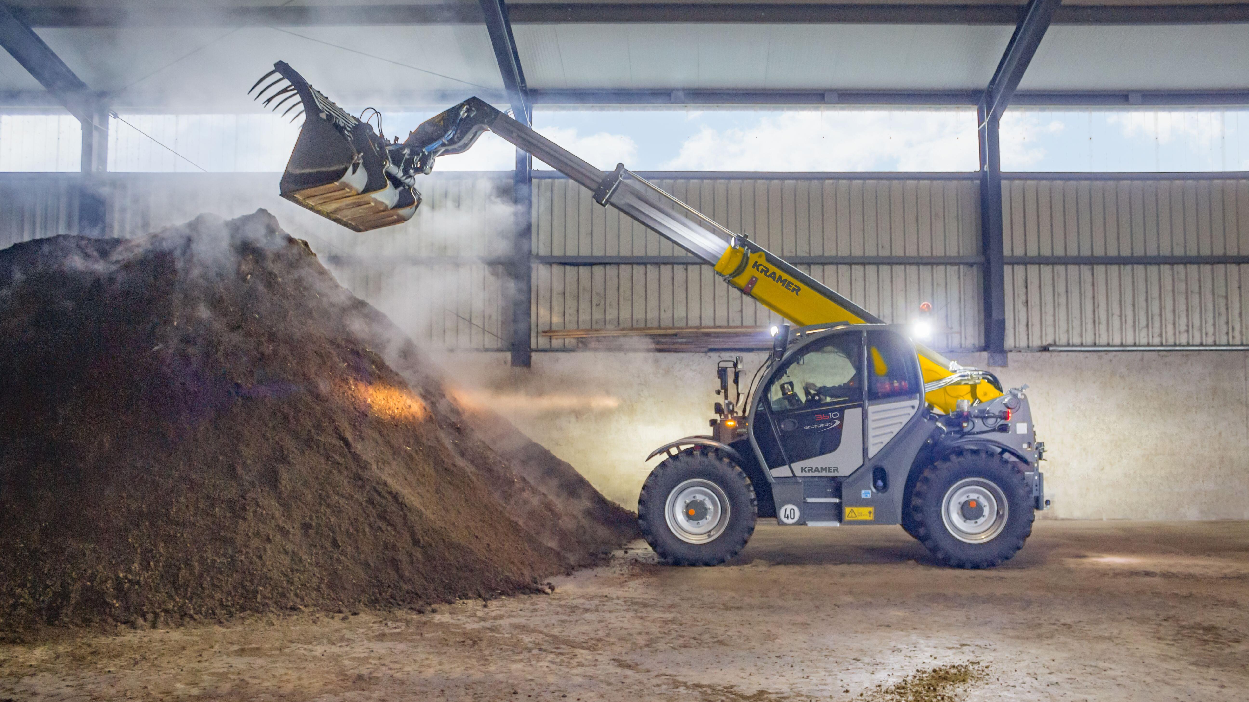 Kramer 3610 telehandler specs & dimensions (2022 - 2023) | LECTURA Specs