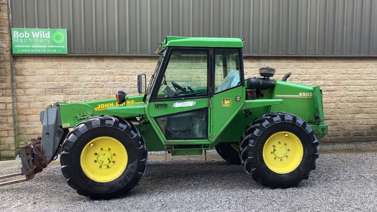 John Deere 4500 TJ telehandler specs & dimensions (1995 - 1998 ...