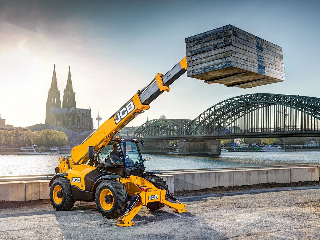 JCB 509-45TC telehandler specs & dimensions (2019 - 2025) | LECTURA Specs