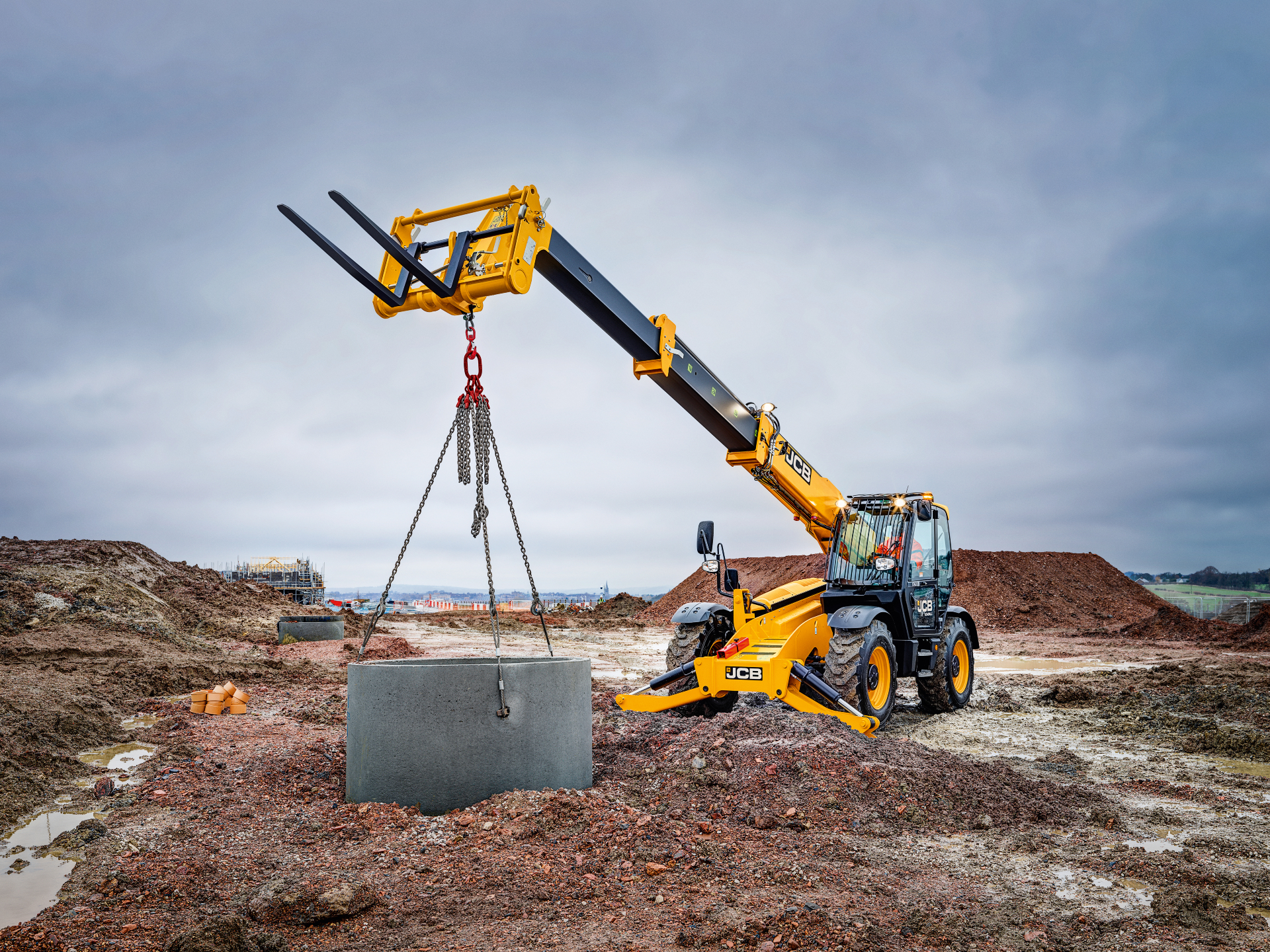 JCB 540-140 HIVIZ telehandler specs & dimensions (2021 - 2025 ...