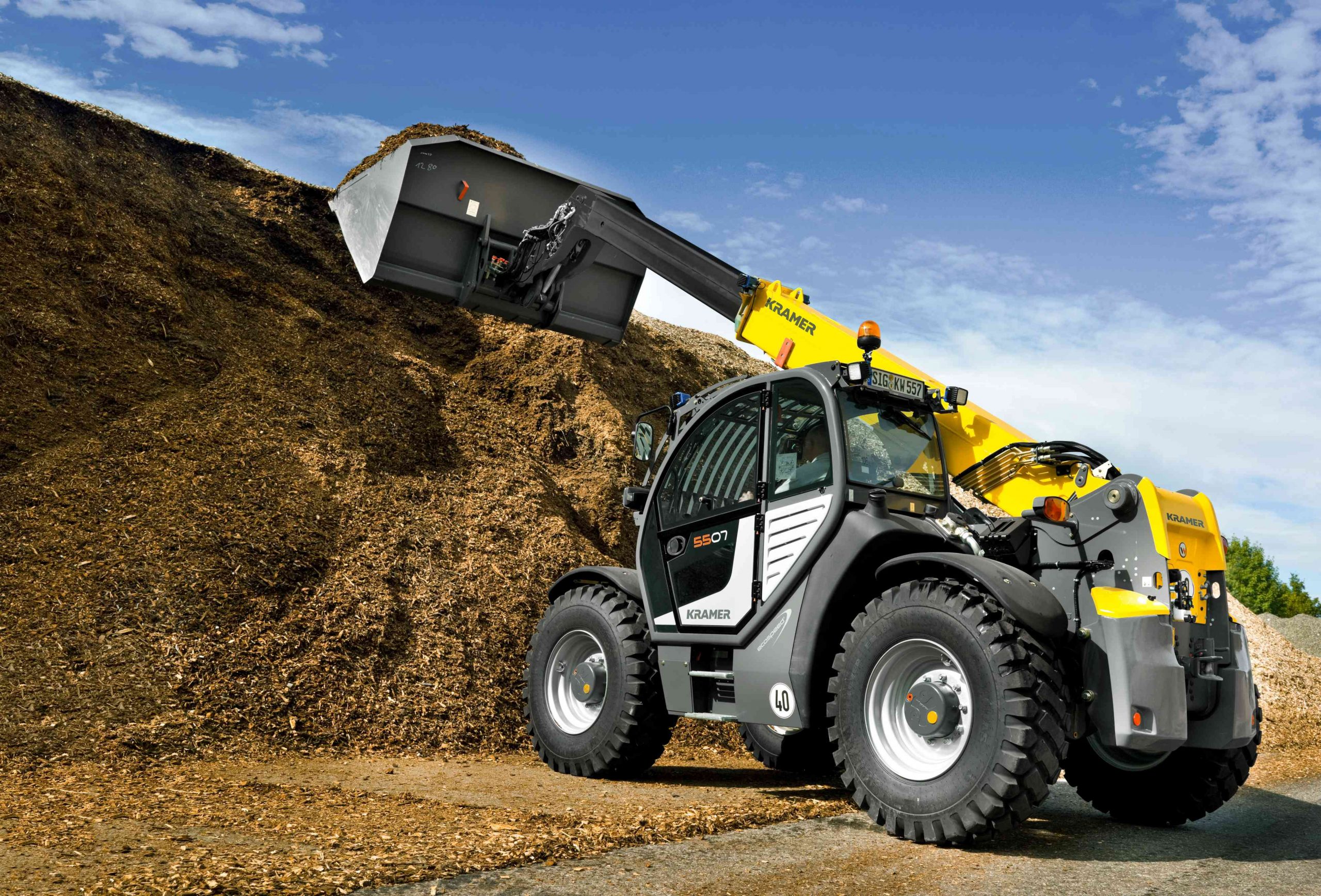 Kramer 5507 telehandler specs (2021 - 2023) | LECTURA Specs
