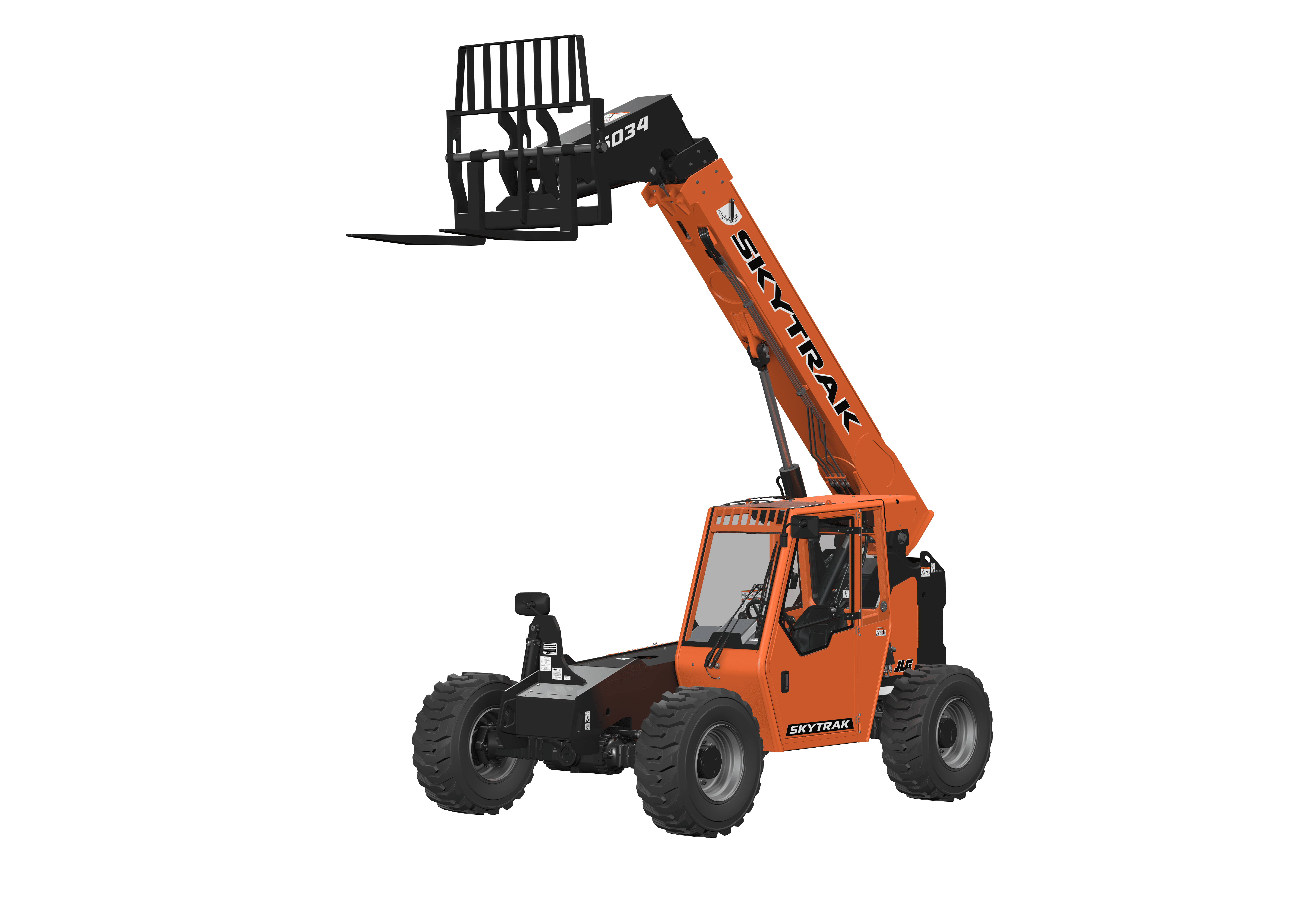 JLG 6034 telehandler specs & dimensions (2023 - 2025) | LECTURA Specs