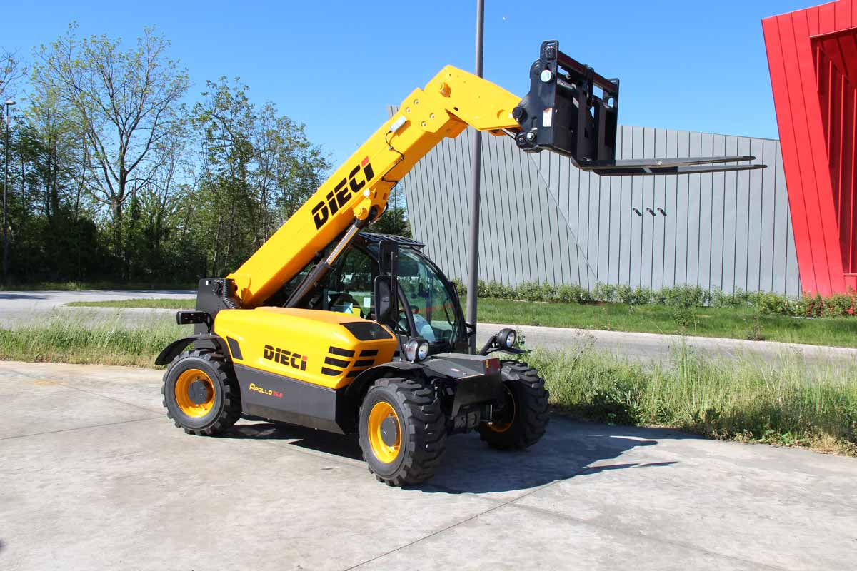 Dieci Apollo 26.6 telehandler specs & dimensions (2020 - 2025 ...