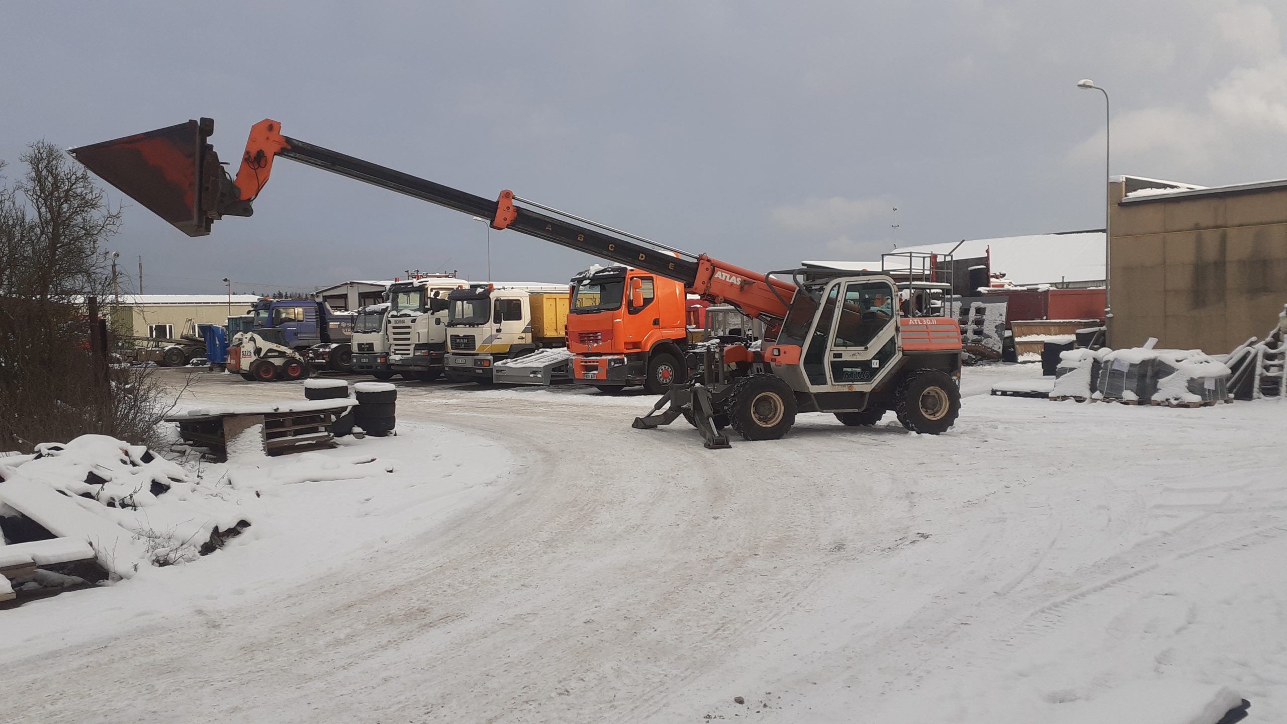 Atlas ATL 30.11 Turbo telehandler specs & dimensions (1997 - 2001 ...