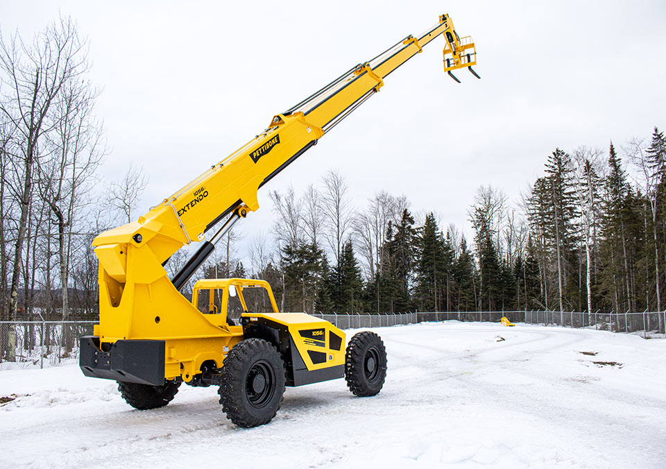 Pettibone Extendo 1056X telehandler specs & dimensions (2024 - 2025 ...
