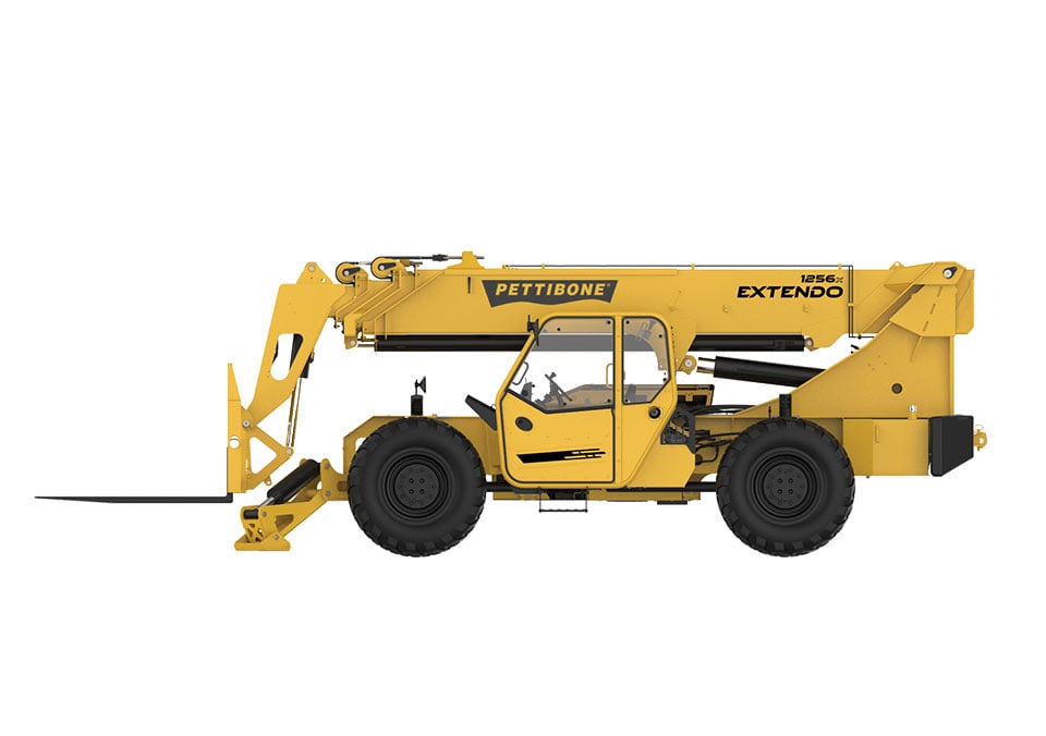 Pettibone Extendo 1256X telehandler specs & dimensions (2024 - 2025 ...