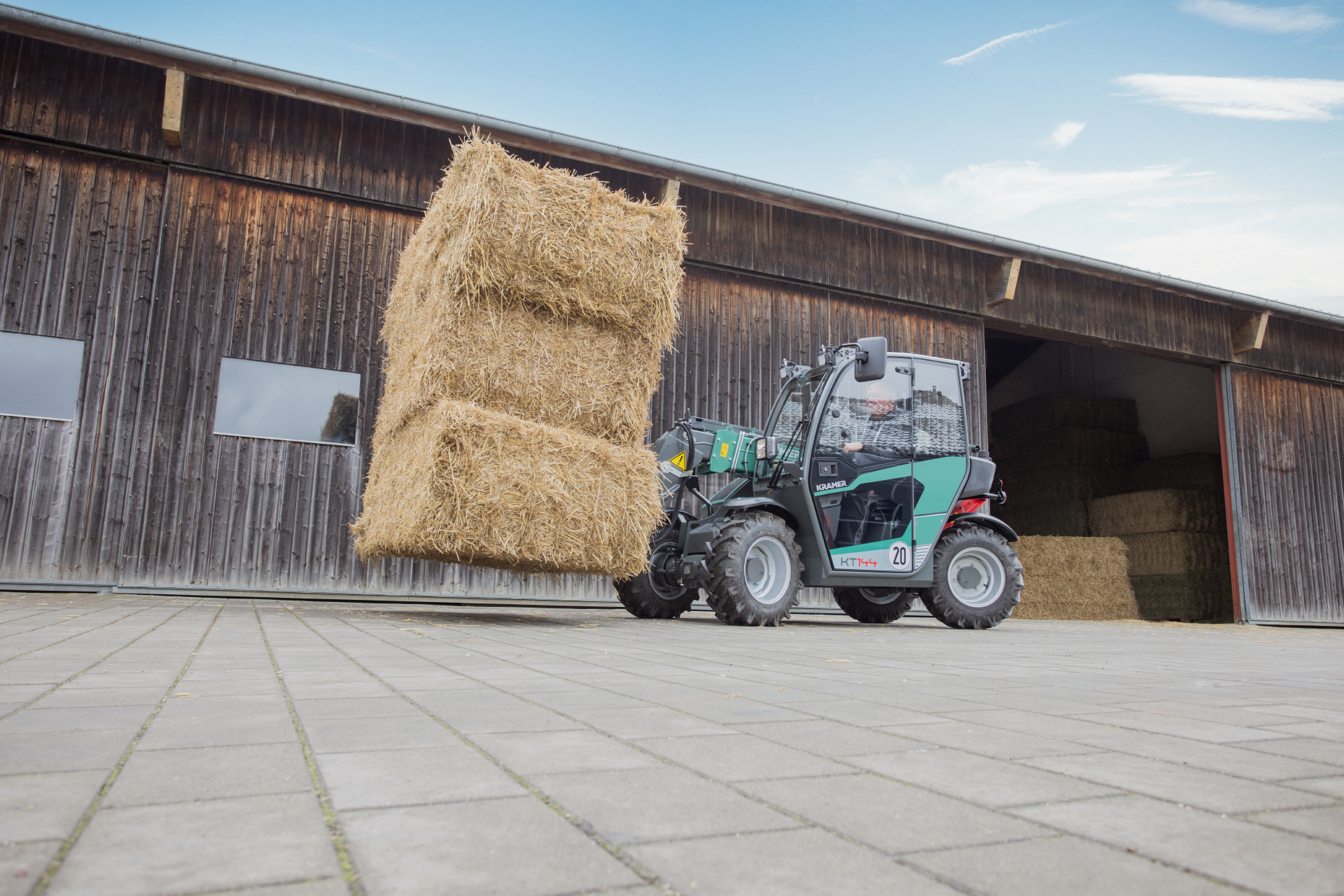 Kramer KT144 telehandler specs & dimensions (2022 - 2025) | LECTURA Specs