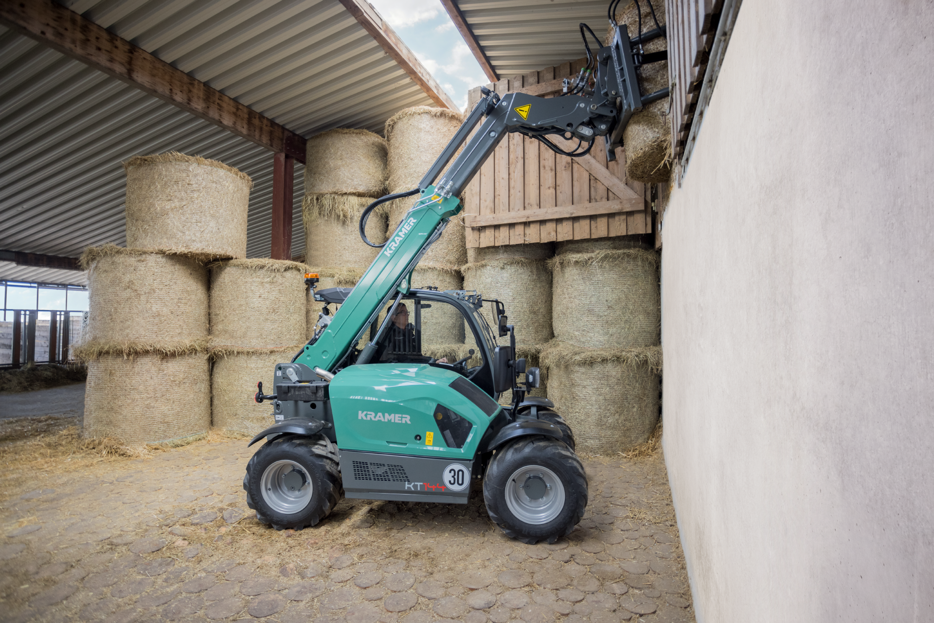 Kramer KT144 telehandler specs & dimensions (2022 - 2025) | LECTURA Specs