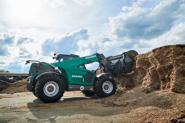 Kramer KT557 telehandler specs & dimensions (2021 - 2023) | LECTURA Specs