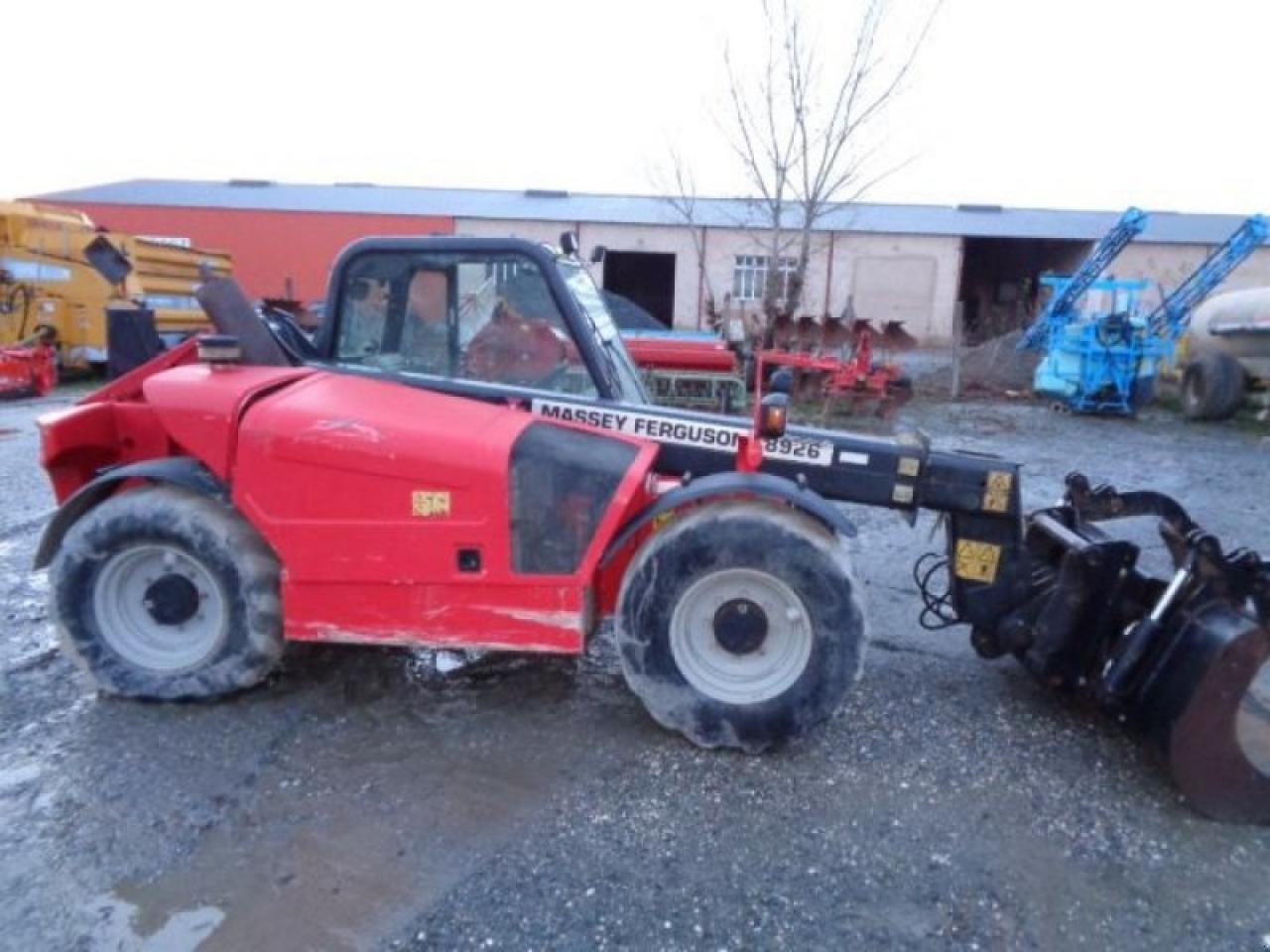 Massey Ferguson MF 8926 telehandler specs & dimensions (2008 - 2011 ...