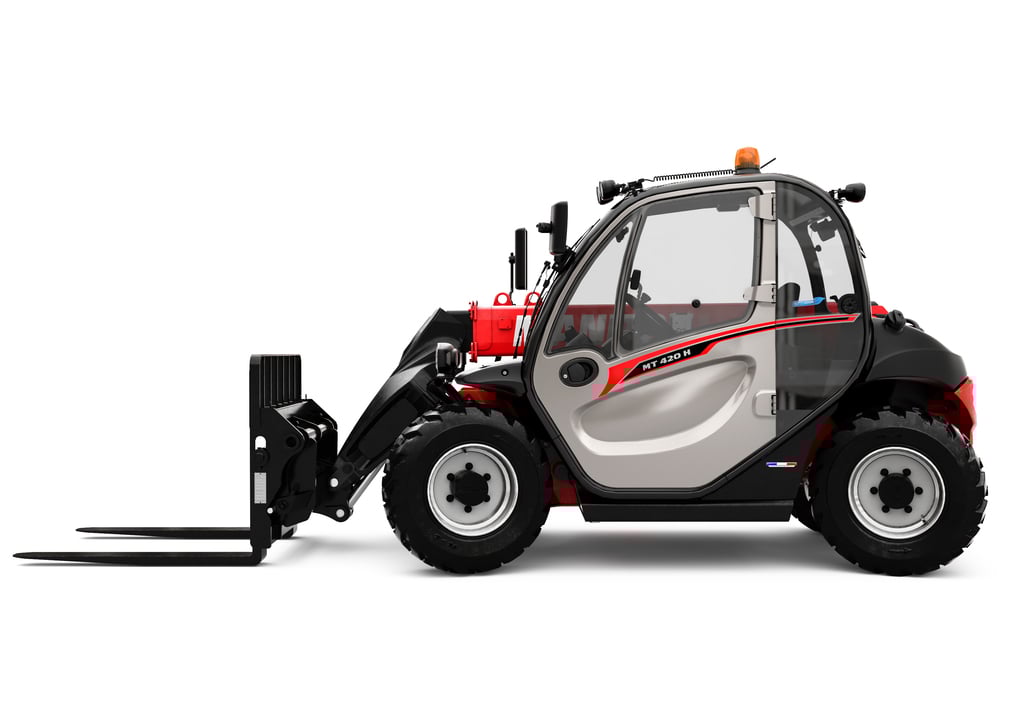 Manitou MT-X 420 H telehandler specs & dimensions (2022 - 2025 ...