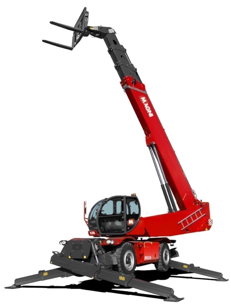 MAGNI RTH 13.26 SH rotating telehandler specs & dimensions (2020 - 2024 ...