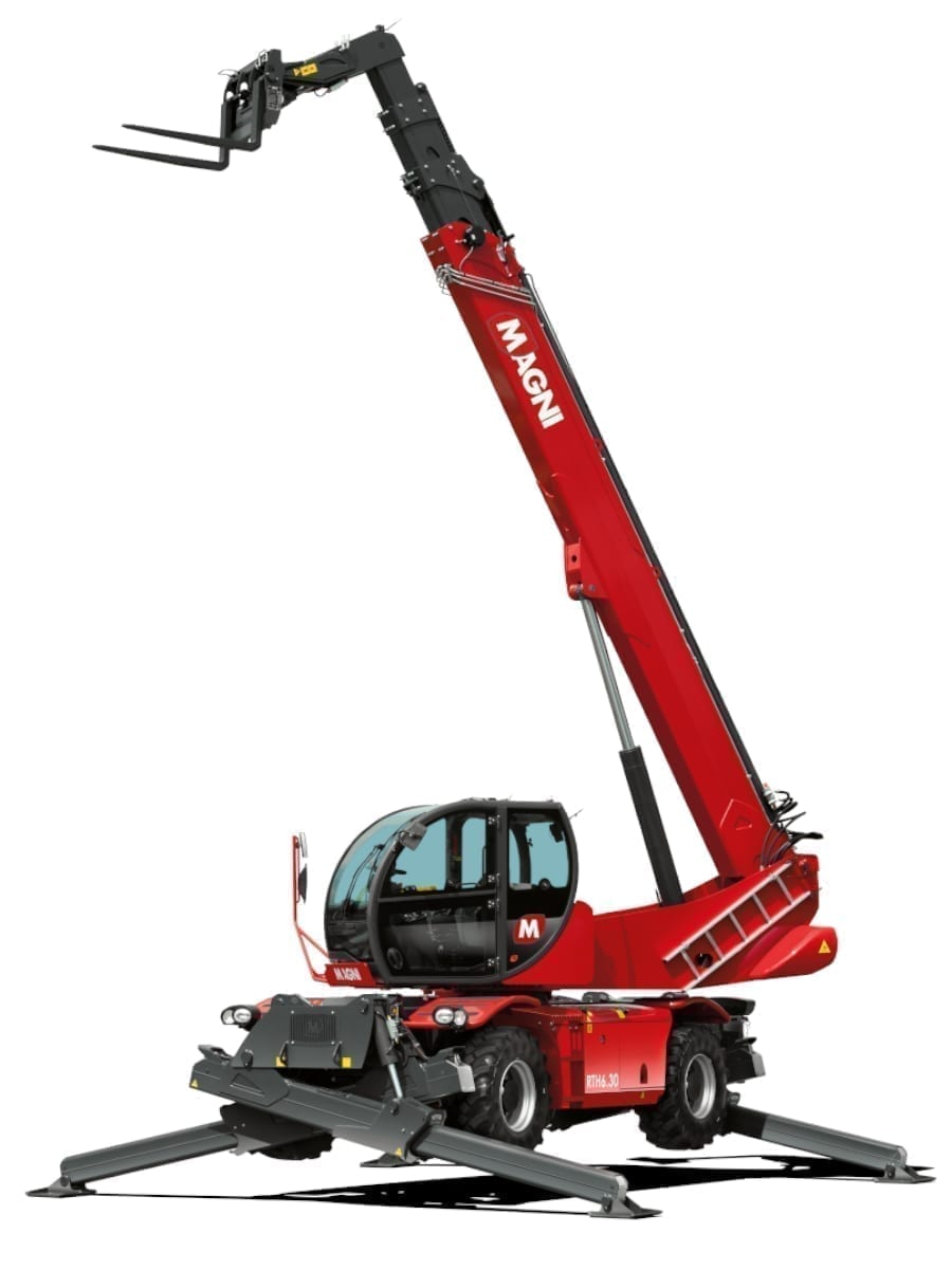 MAGNI RTH 6.30 SH rotating telehandler specs & dimensions (2020 - 2024) | LECTURA Specs