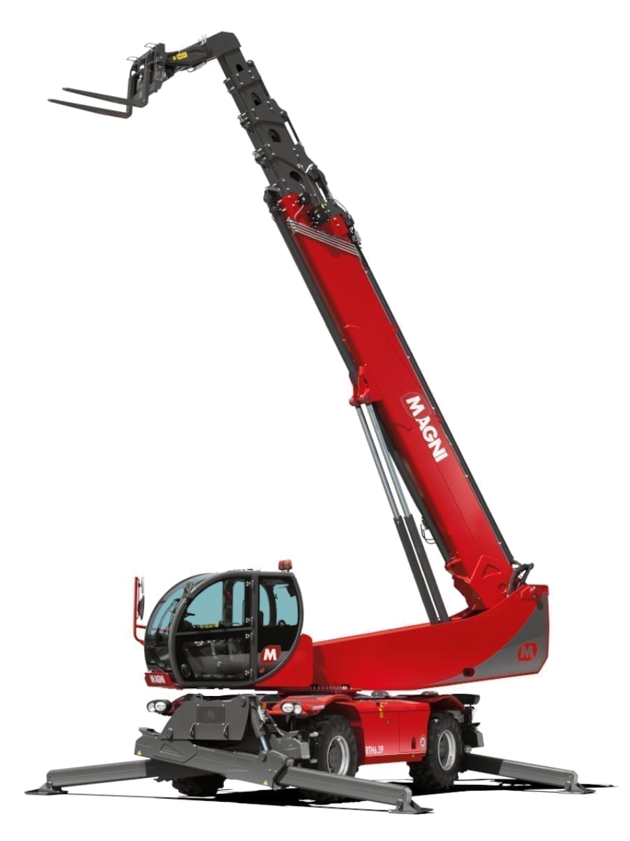 MAGNI RTH 6.39 SH rotating telehandler specs & dimensions (2020 - 2024 ...