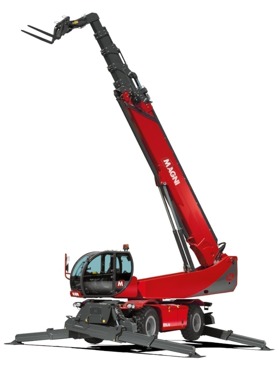 MAGNI RTH 6.46 SH rotating telehandler specs & dimensions (2020 - 2024 ...