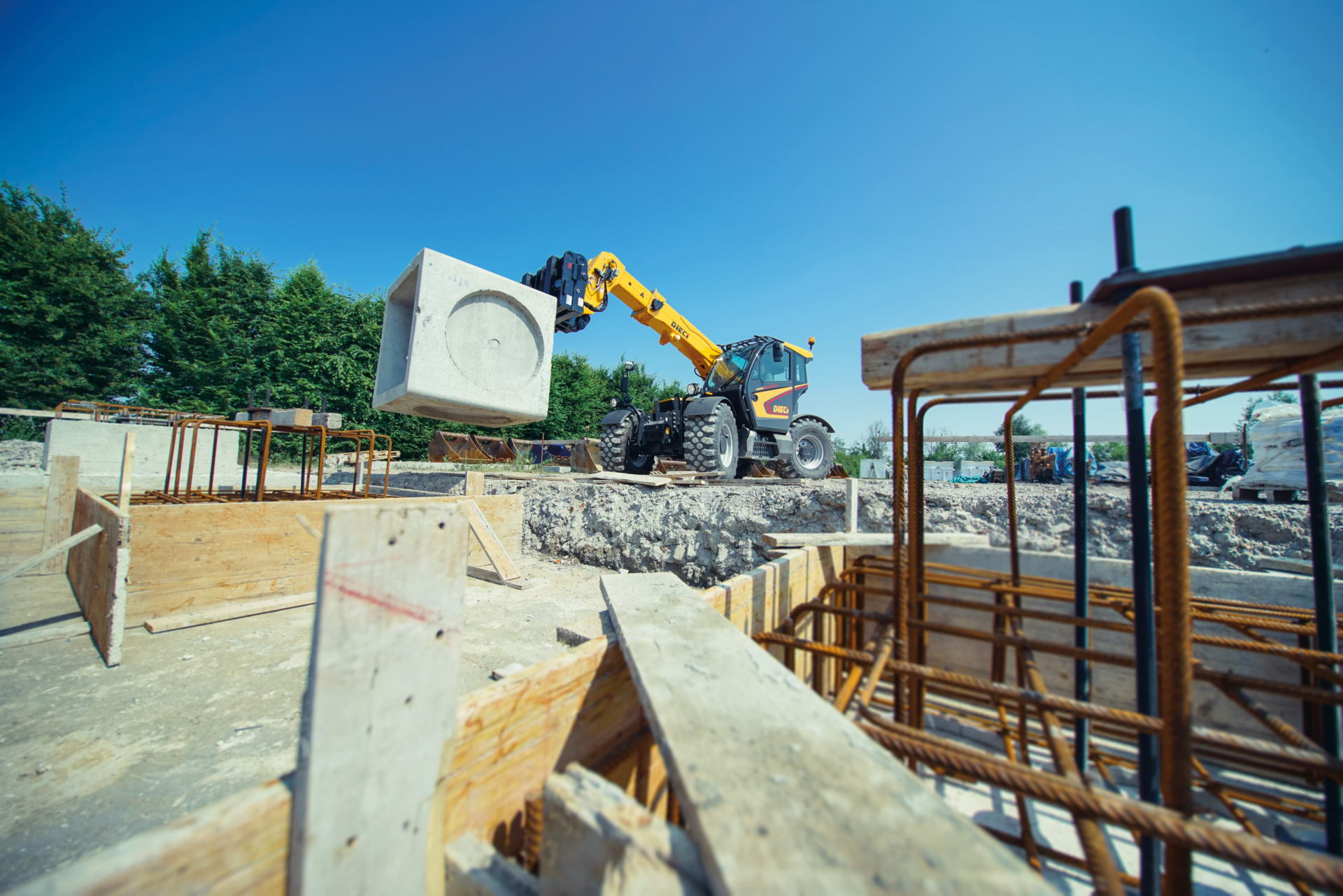 Dieci Samson 75.10 GD telehandler specs (2020 - 2025) | LECTURA Specs