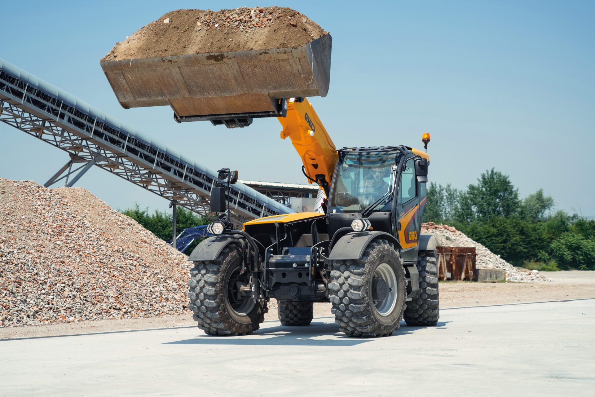 Dieci Samson 75.10 GD telehandler specs (2020 - 2025) | LECTURA Specs