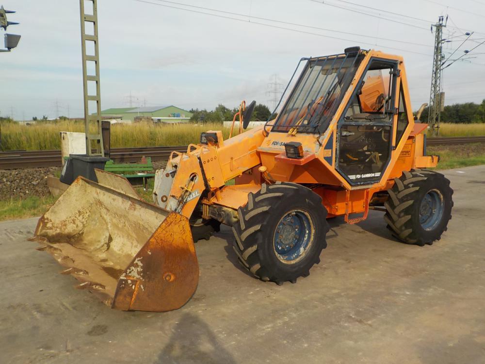 Sambron T 2865 telehandler specs & dimensions (1993 - 1996) | LECTURA Specs