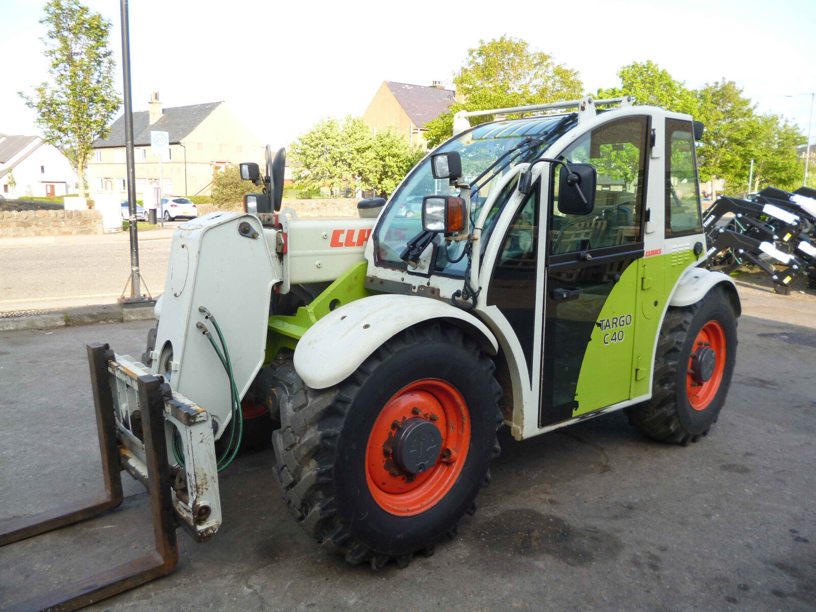 Claas Targo C 40 telehandler specs & dimensions (2001 - 2005) | LECTURA ...