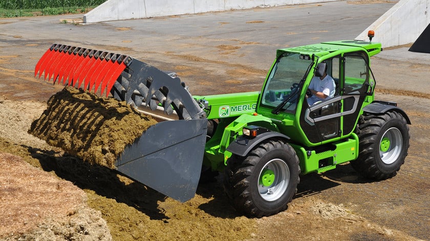 Merlo TF 50.8 T-170-HF telehandler specs & dimensions (2022 - 2025 ...