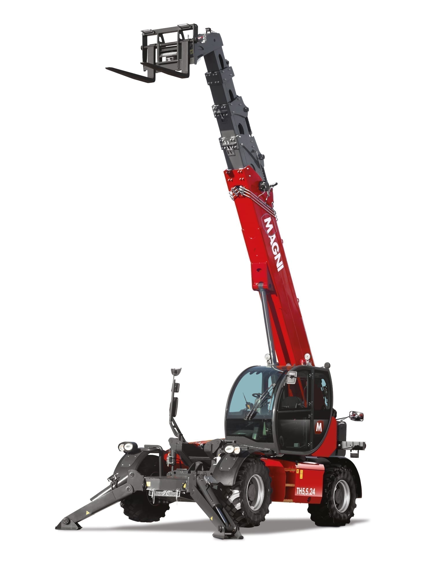 MAGNI TH 5.24 telehandler specs & dimensions (2015 - 2024) | LECTURA Specs